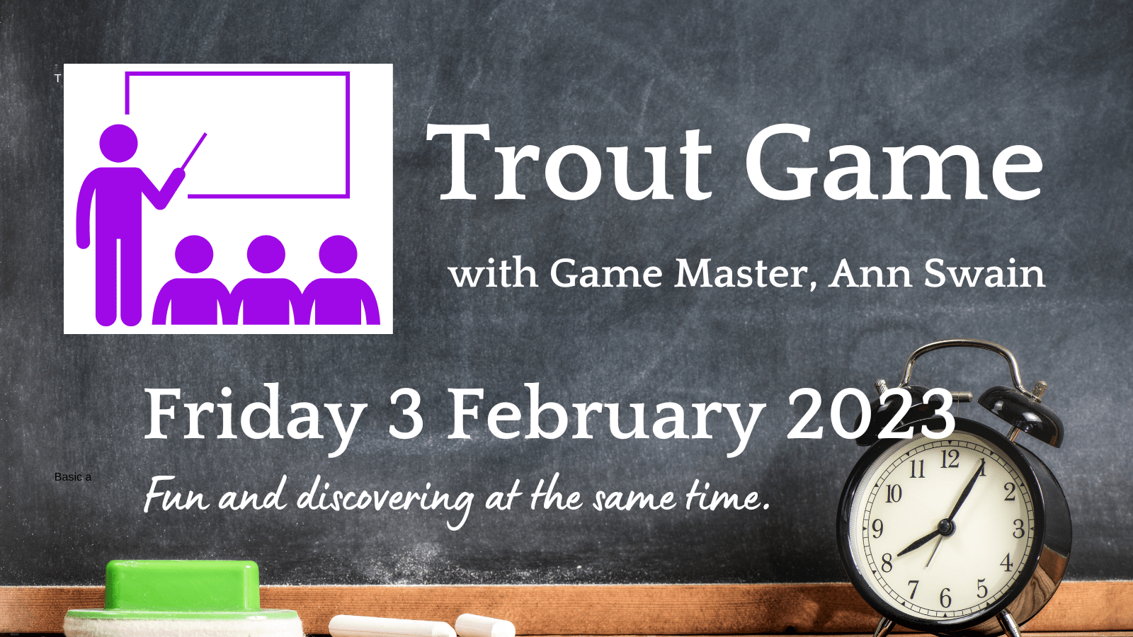 Family History Trout Game - Caloundra Family History Research Inc