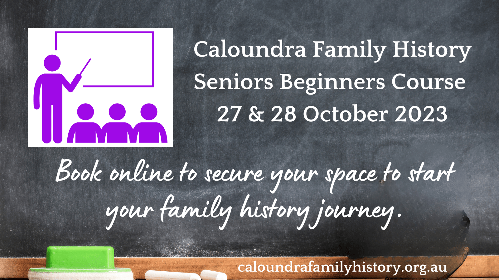 Seniors Beginners Course – Start Your Family History Journey ...